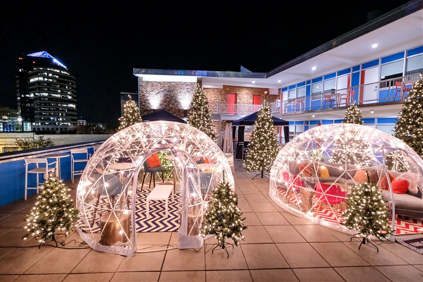 Unscripted Durham bietet Private Igloos » tip-luxury | tip - Travel ...