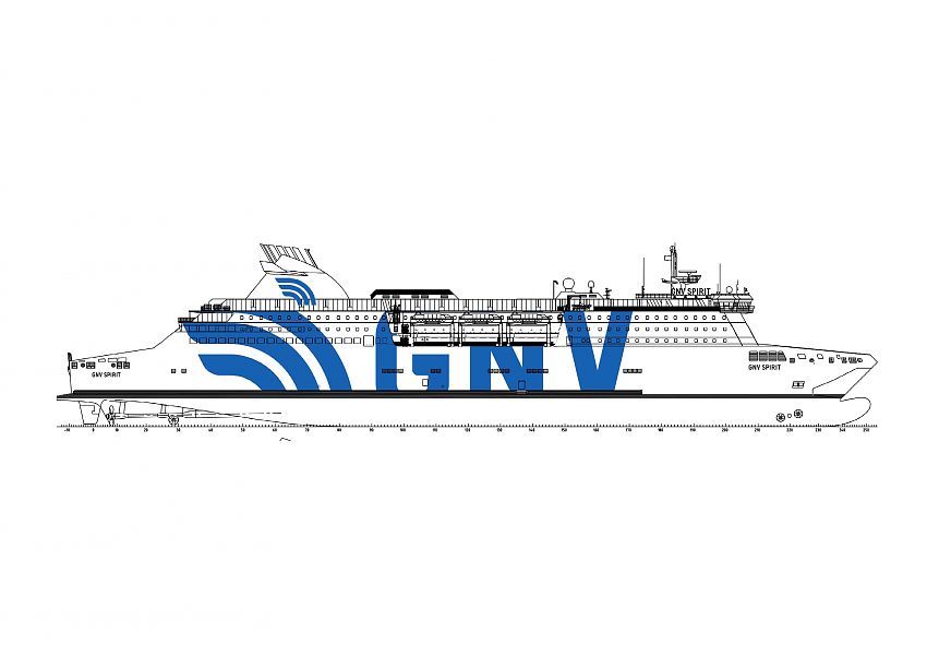 GNV Spirit: Neue Fähre für die GNV-Flotte » news | tip - Travel ...