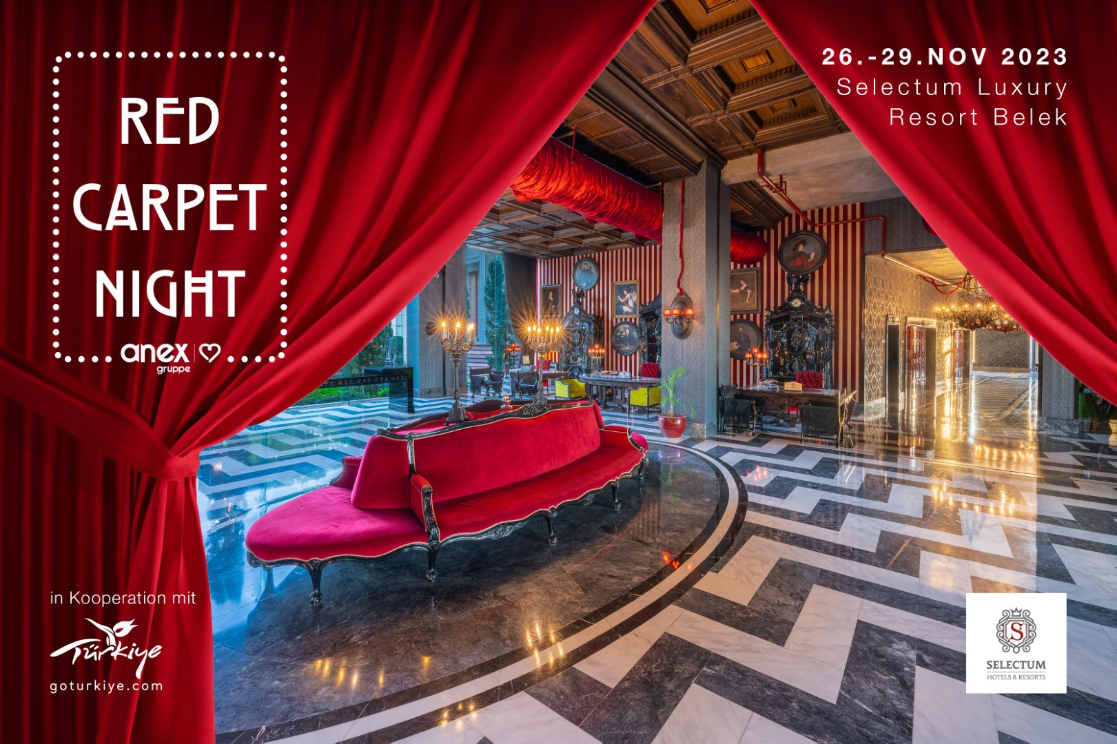 Anex Tour rollt den roten Teppich für Reiseprofis aus » news | tip - Travel Industry Professional