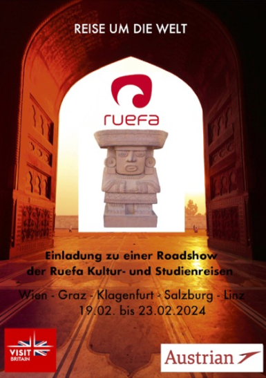 Ruefa Kultur- und Studienreisen: Einladung zur Roadshow » news | tip ...